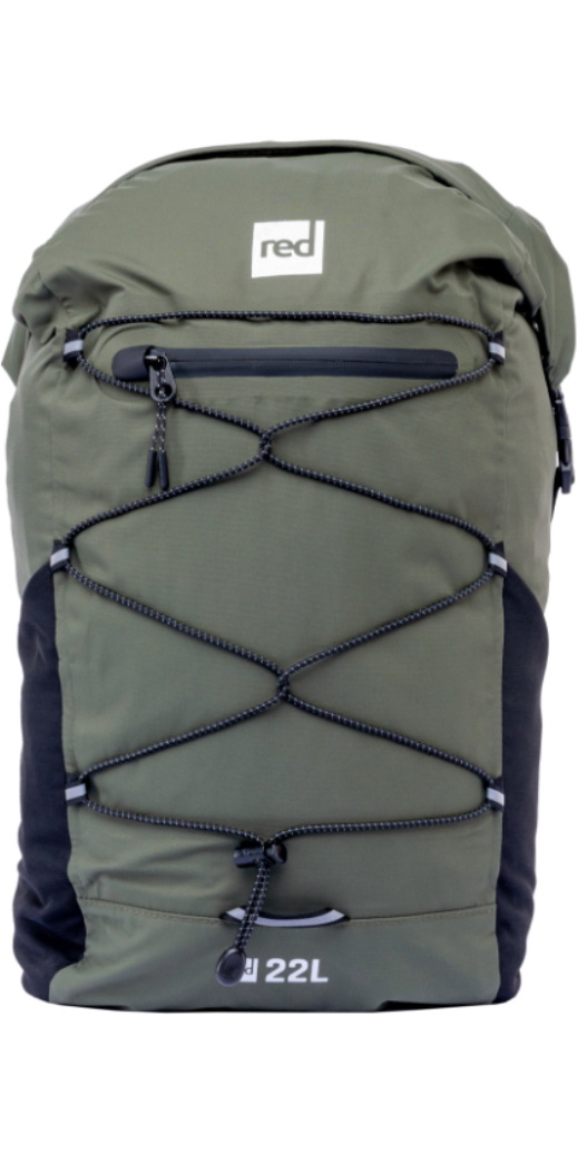 2025 Red Paddle Co Lightweight Waterproof 22L Backpack 002-006-005-0010 - Olive | Wetsuit Outlet